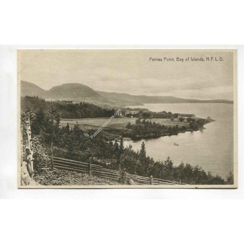 Petries Point Bay of Islands Newfoundland and Labrador Canada ...