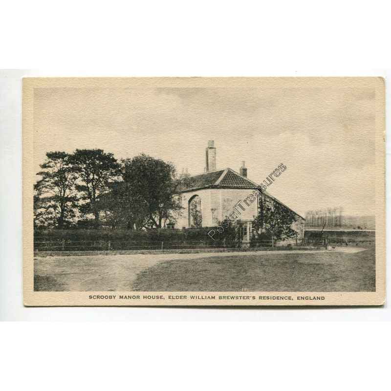 Scrooby Manor House Elder William Brewsters Residence England ...