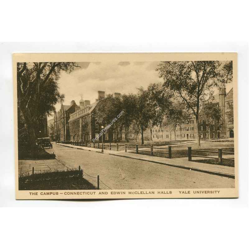 Campus Connecticut and Edwin McClellan Halls Yale University ...