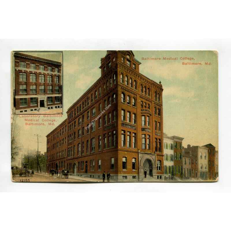 Baltimore Medical College Baltimore Maryland Laboratory Building ...