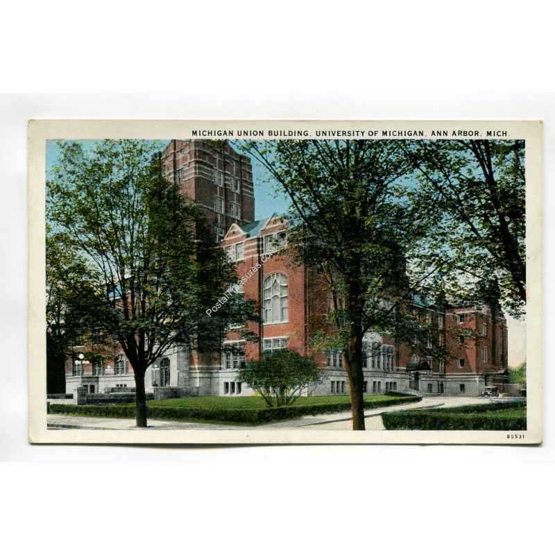 Michigan Union Building University of Michigan Ann Arbor ...