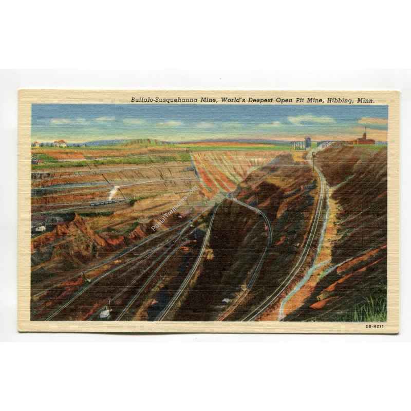Buffalo Susquehanna Mine Worlds Deepest Open Pit Mine Hibbing ...