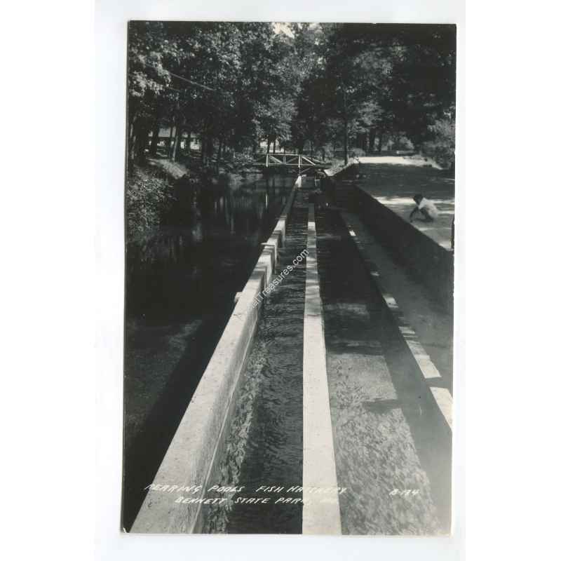 Rearing Pools Fish Hatchery Bennett Spring State Park Missouri ...