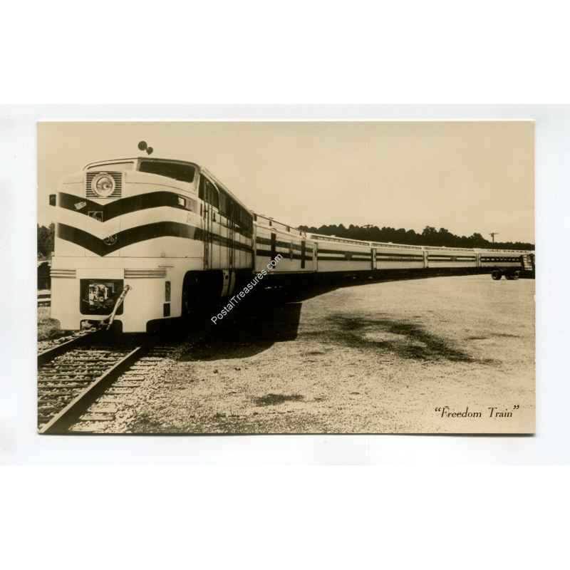 Freedom Train postcard