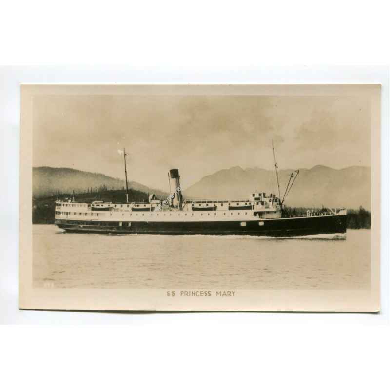 SS Princess Mary postcard