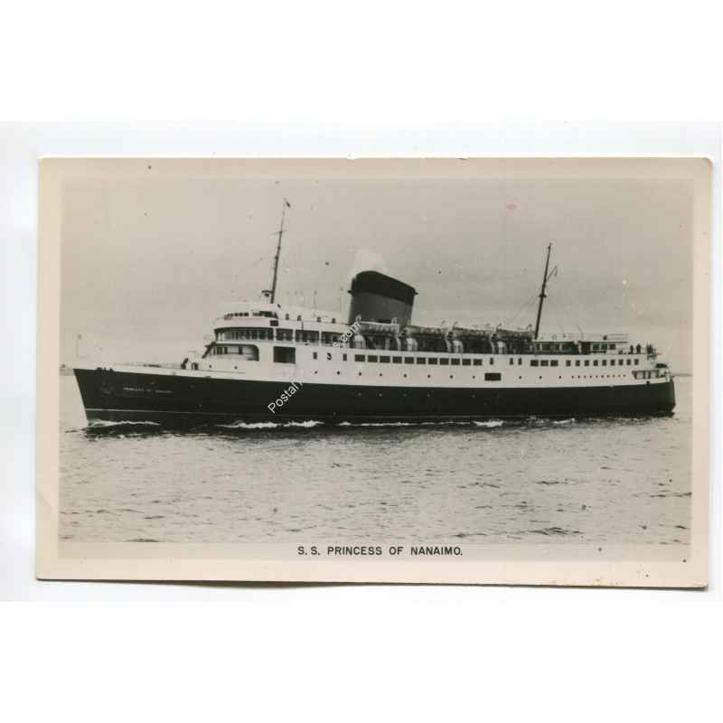 Ships : SS Princess of Nanaimo postcard
