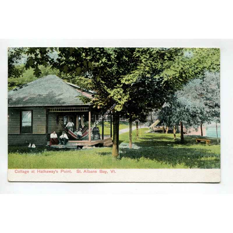 Cottage at Hathaways Point St Albans Bay Vermont vintage ...