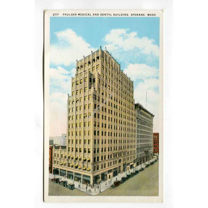 Paulsen Medical and Dental Building Spokane Washington vintage ...